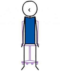 How to teach Chair Shrugs Pose - GeorgeWatts.org