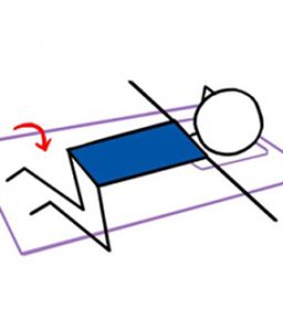 How to teach Supine Back Rotation Pose - GeorgeWatts.org