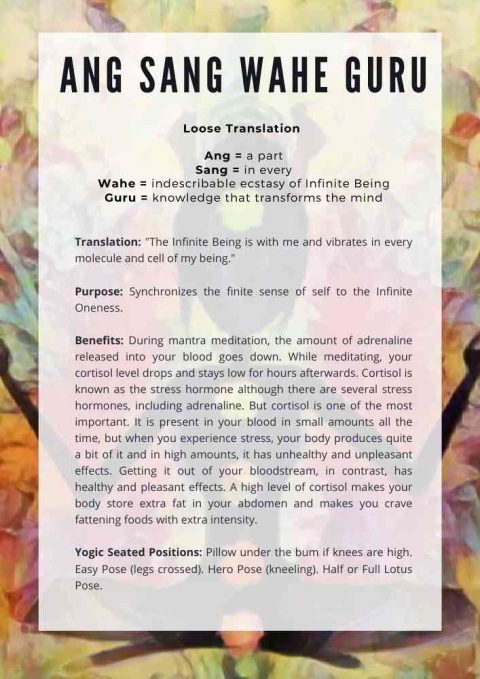 6 Free Downloadable Mantra Handouts For A Yoga Class
