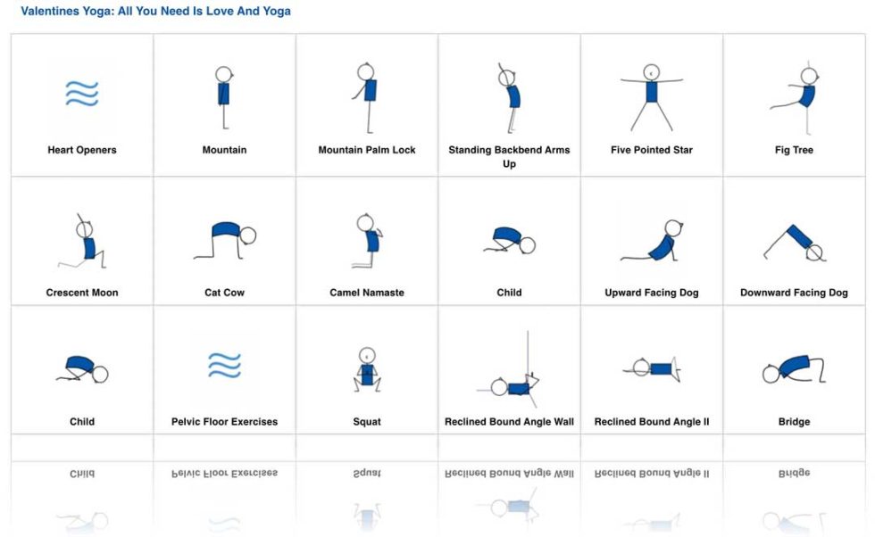Free Downloadable Valentines Yoga Lesson Plan (PDF)