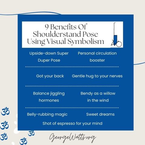 My Shoulderstand Peak Pose Plan + Modifications + Infographics
