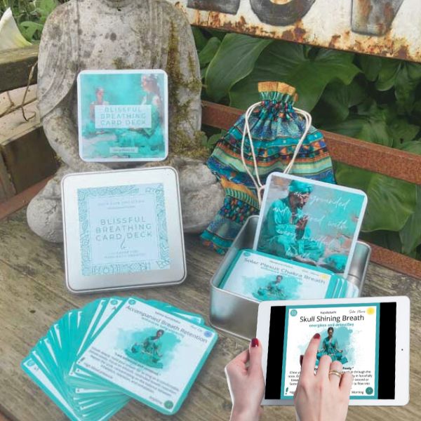 BLISSFUL BREATHING CARDS: 41 Pranayama Exercises